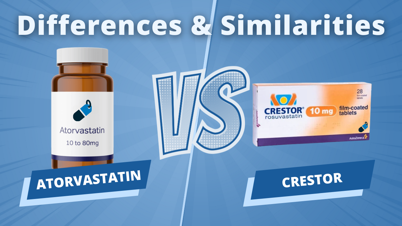Atorvastatin Vs Crestor: Differences & Similarities